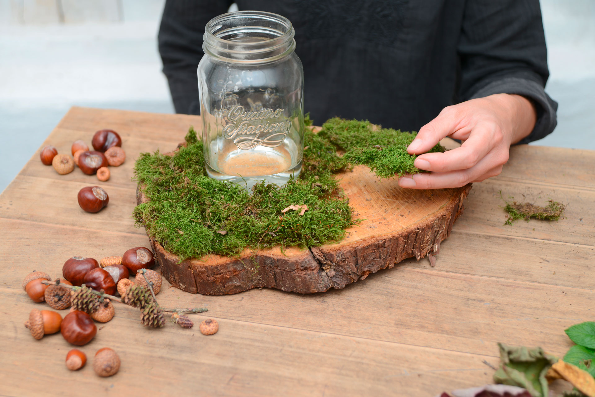 Wunderschone Herbstbasteln Mit Naturmaterial Ebenbild
