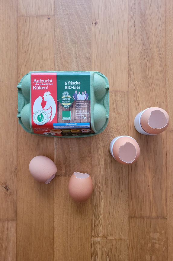 Basteln mit Eierschalen: hübsche Osterdeko selbst gemacht - #zukunftleben